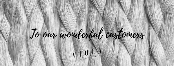 Delivery Changes – Viola Hair Extensions